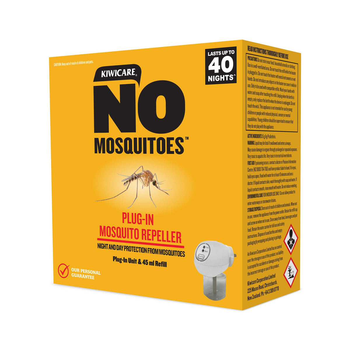 NO Mosquitoes Plug-In Mosquito Repeller – Backyard Living