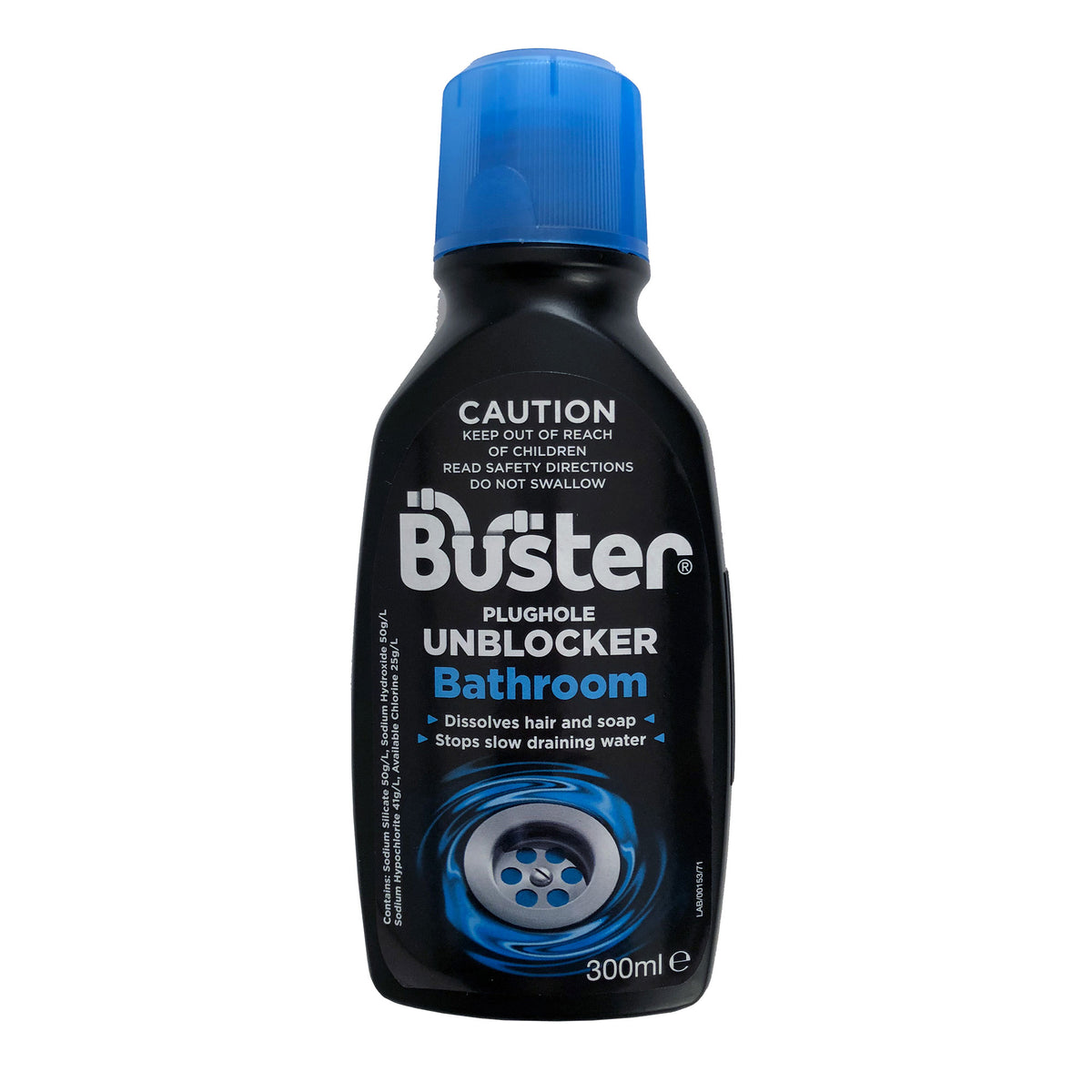 Buster Bathroom Plughole Unblocker 300ml – Backyard Living